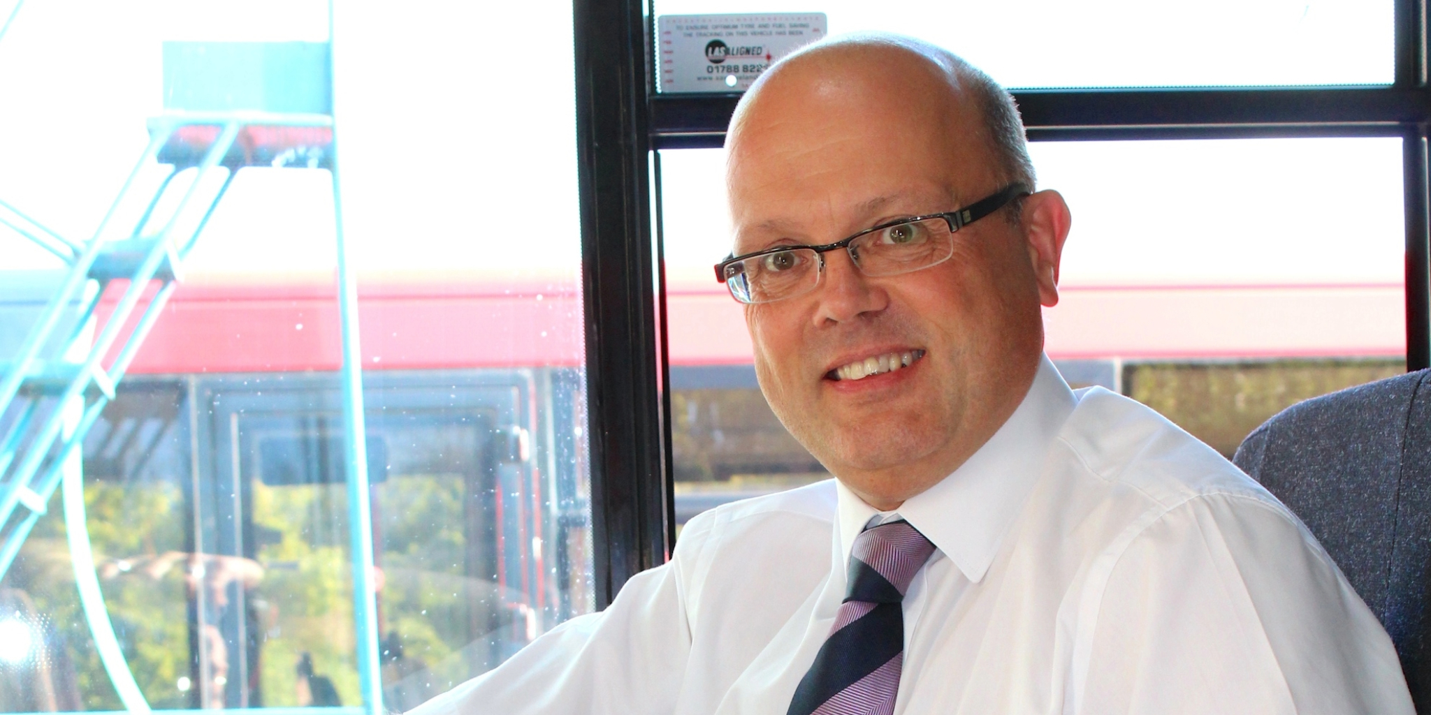Managing director Andrew Wickham awarded MBE for services to bus industry - Swindon's Bus Company